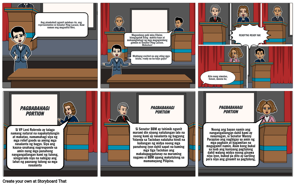 Cartoon Skit Storyboard by ac328a69