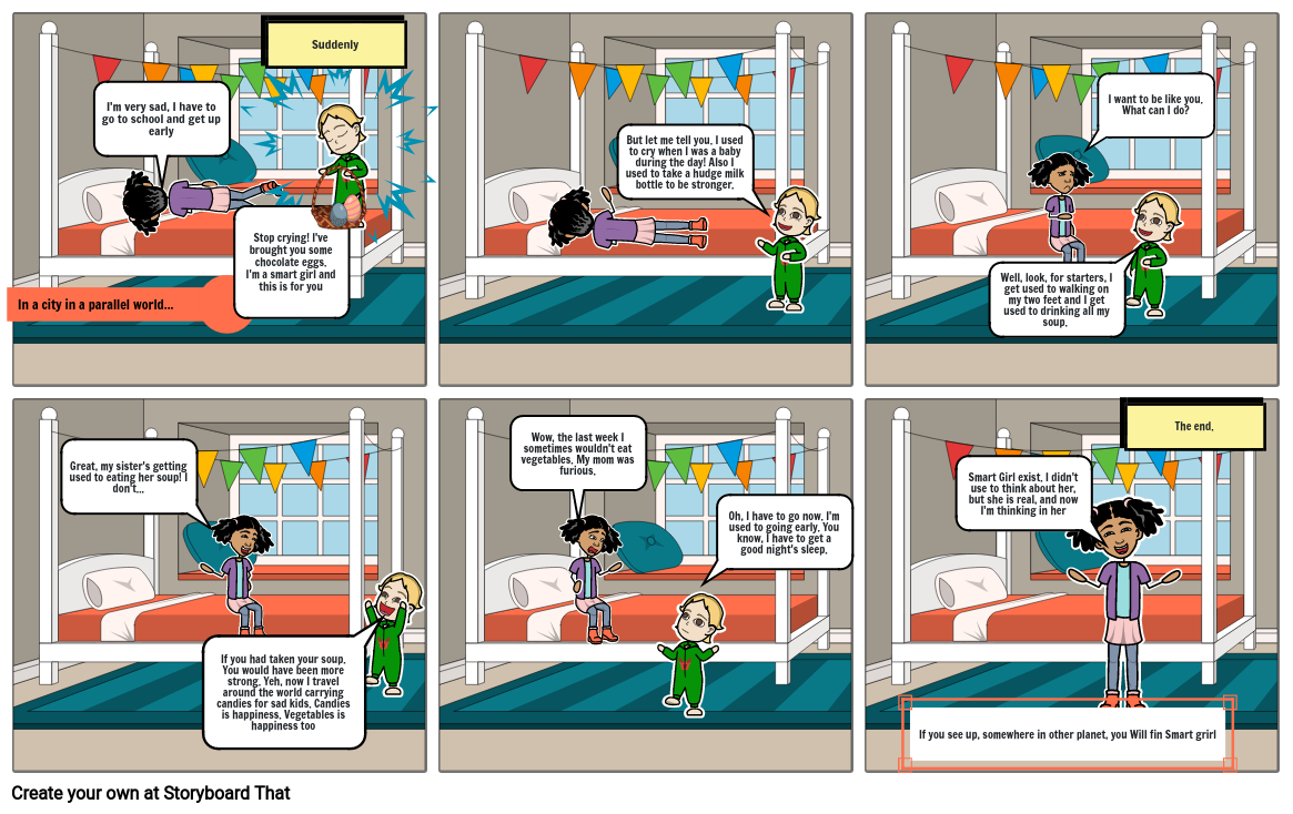 Smart Girl Storyboard por ac616a7c