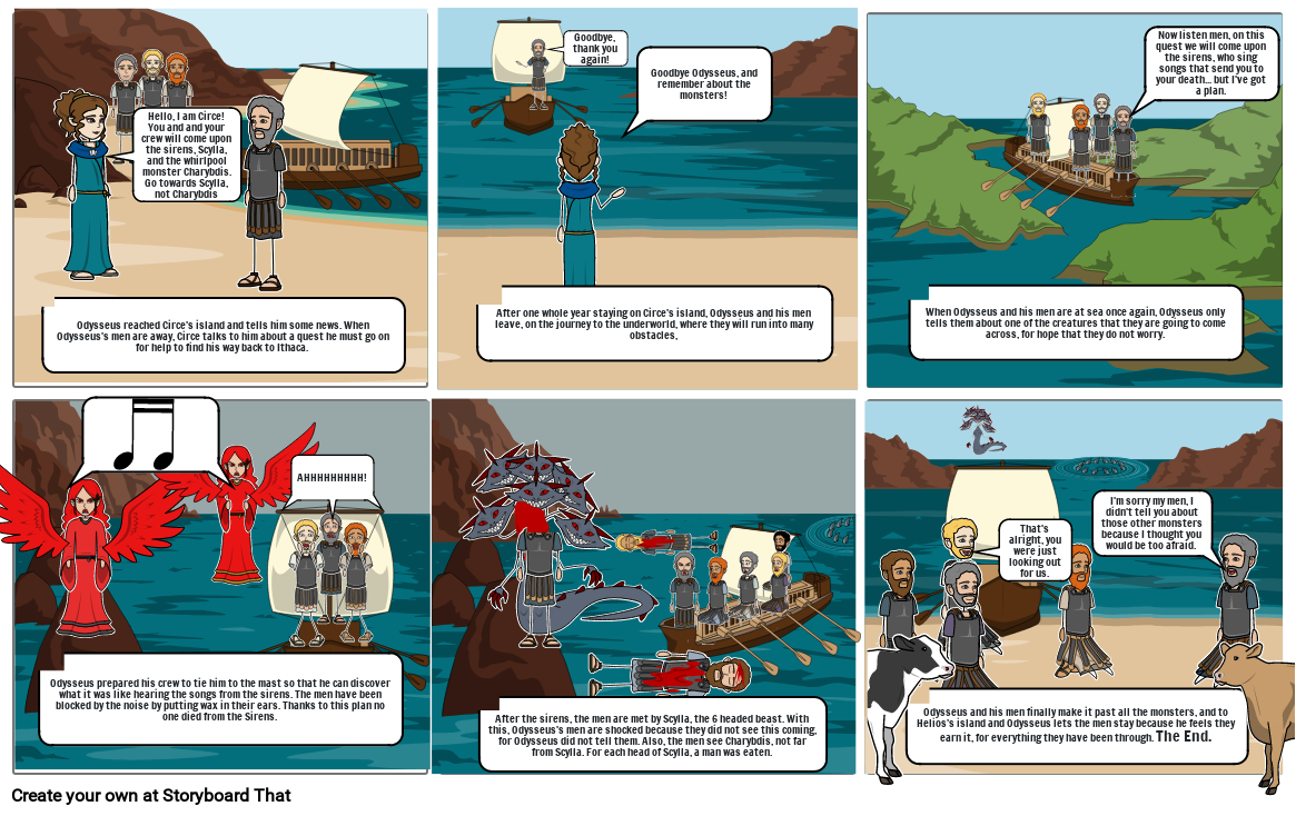 The Odyssey Storyboard by acc62603