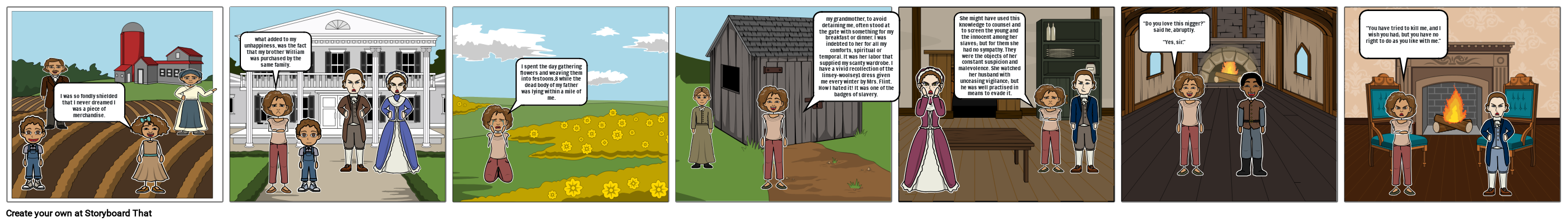 Life Of A Slave Girl Storyboard By Ace4cce3