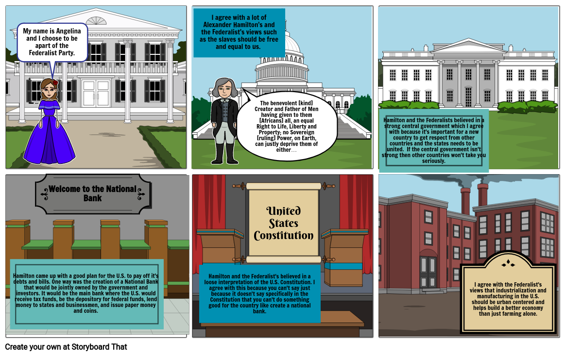 Federalist Choice Board Storyboard por acordaway