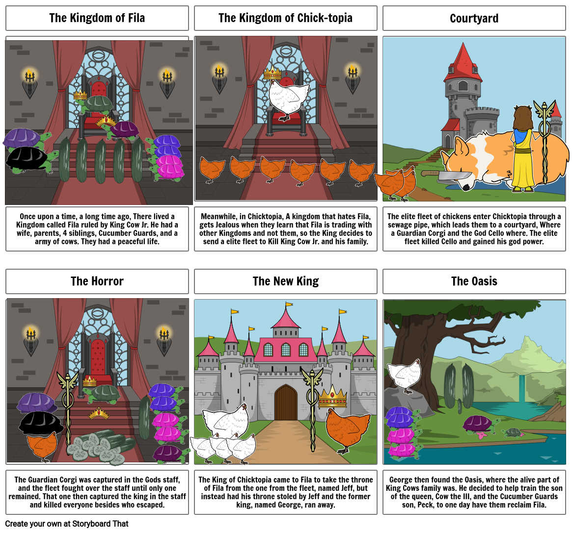 Myth Storyboard por ad02a3f7