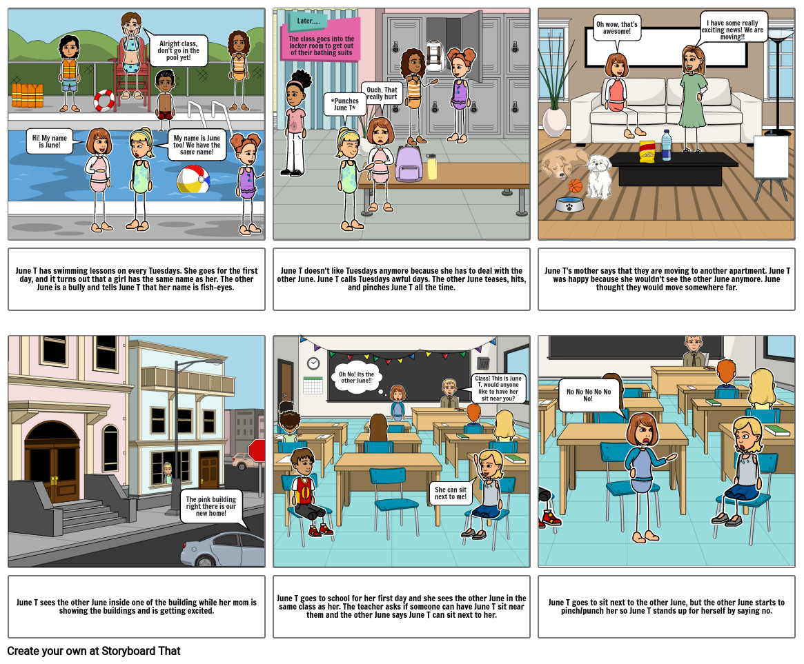 Tuesday Of The Other June Storyboard por ad1b05d2