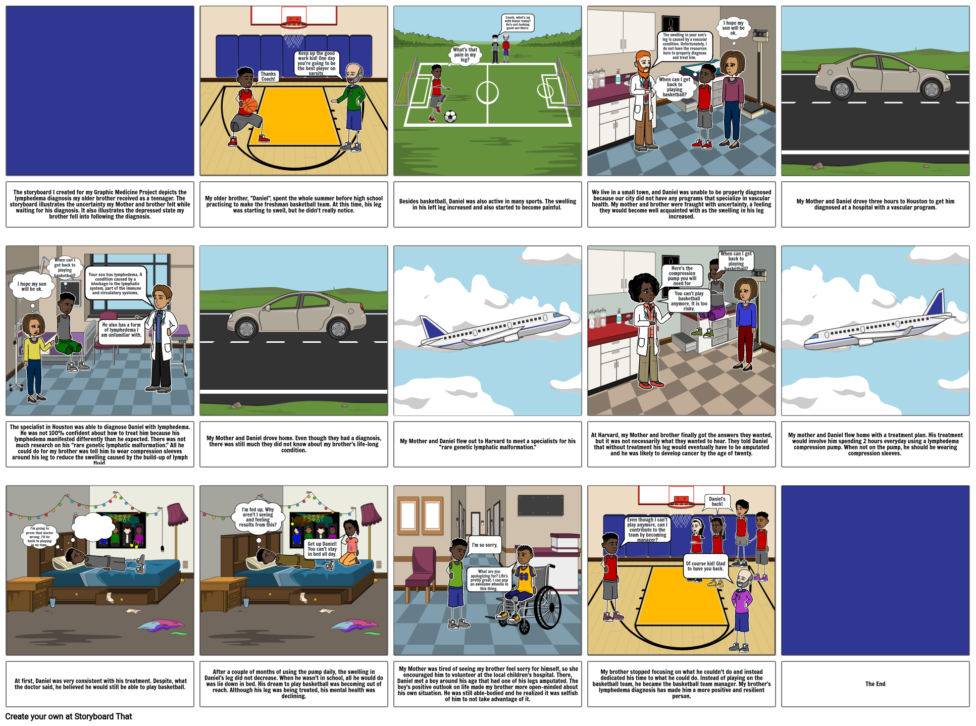 Graphic Medicine Project Storyboard por ad32e5dd