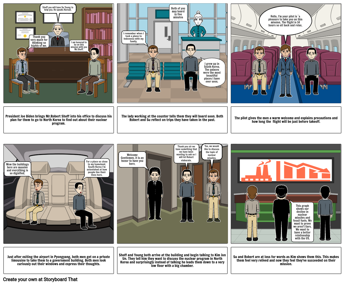 Comic Strip Storyboard by ad4e038462251