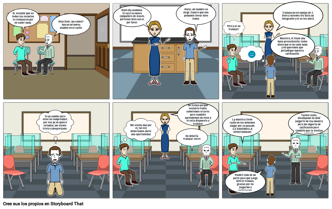 Triptico DPCC Storyboard por adabd16e