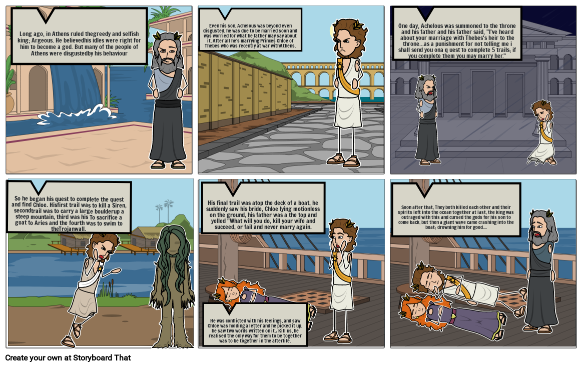 Ocean Wide Storyboard por adison_southin