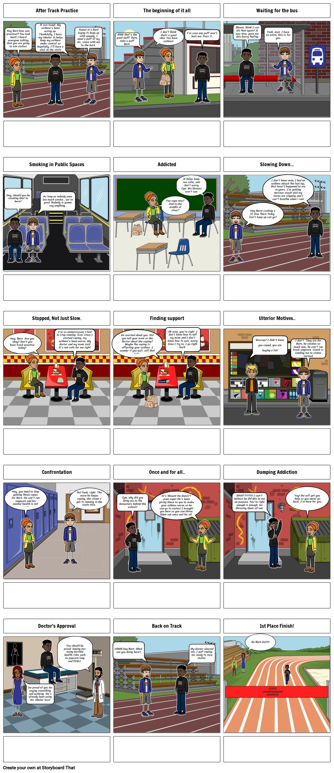 Asthma and Vaping Don't Mix القصة المصورة من قبل ae50409a