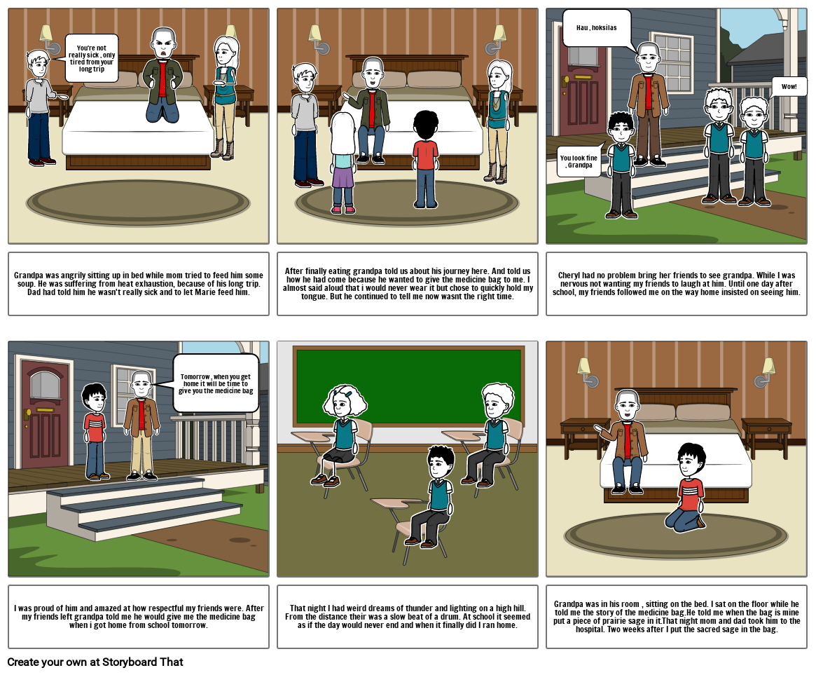 medicine bag Storyboard por ae9e73f5