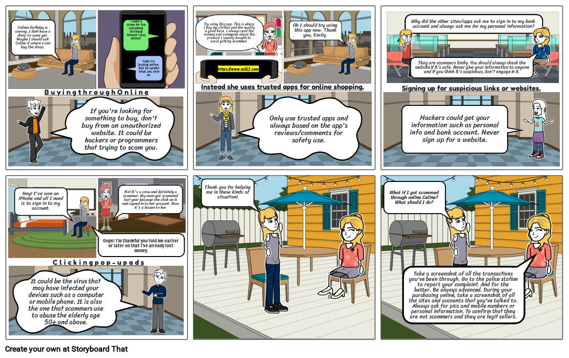 MIL#1 Storyboard by aebcderish