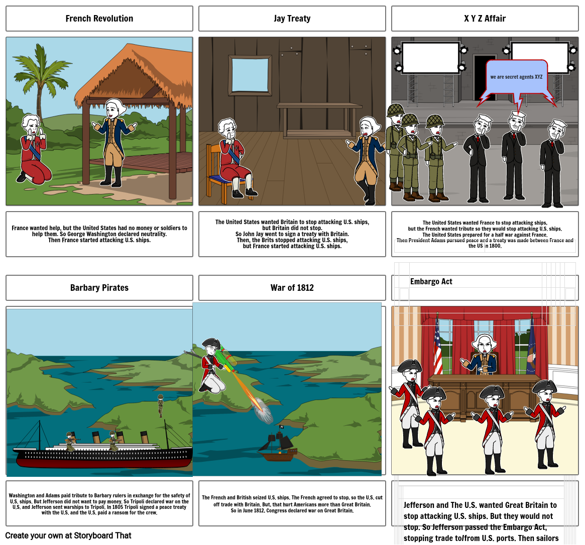 French Revolution Storyboard par afa0452d
