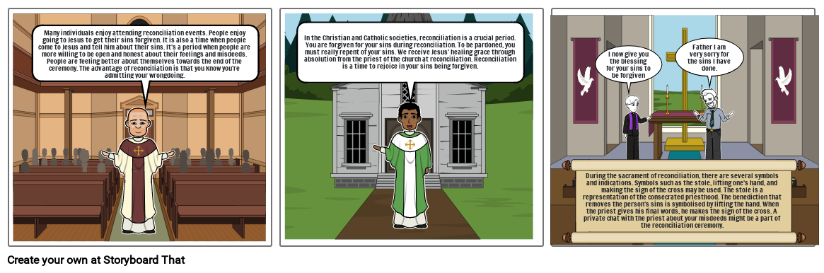 Religion CPT Storyboard por affa90a9