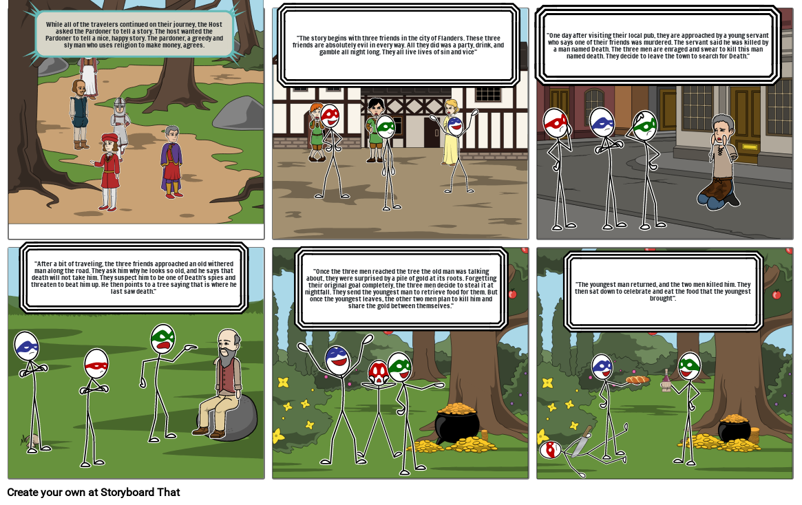 LA project Storyboard par aidanchoi