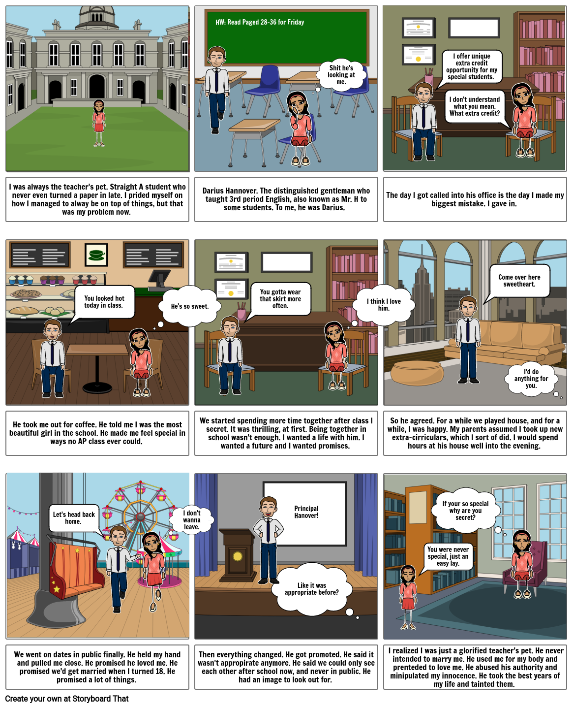 Graphic Essay Storyboard par alliep2018