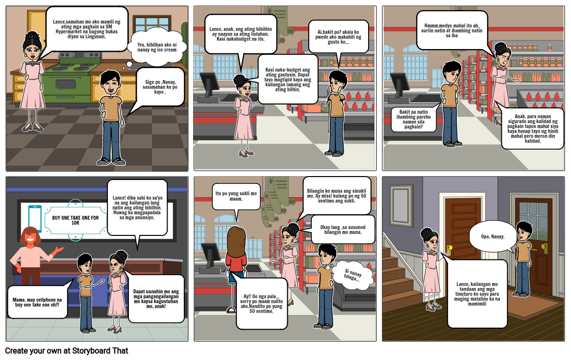 wise consumer Storyboard par allizza10