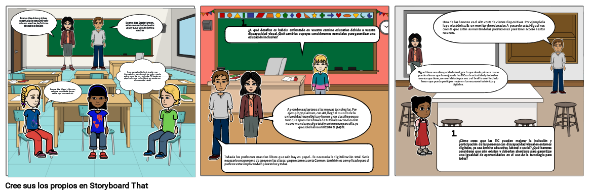 Miguel y Carmen Storyboard par altala