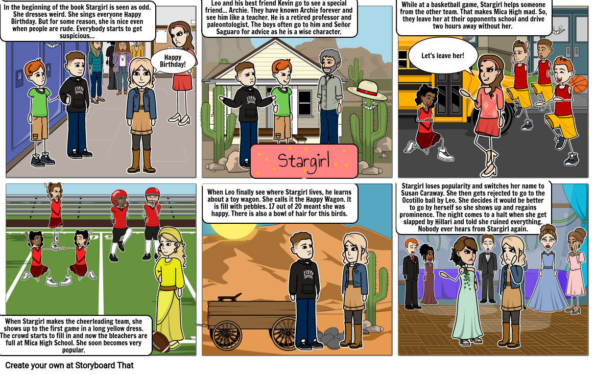 Stargirl Storyboard Storyboard by alvarezr