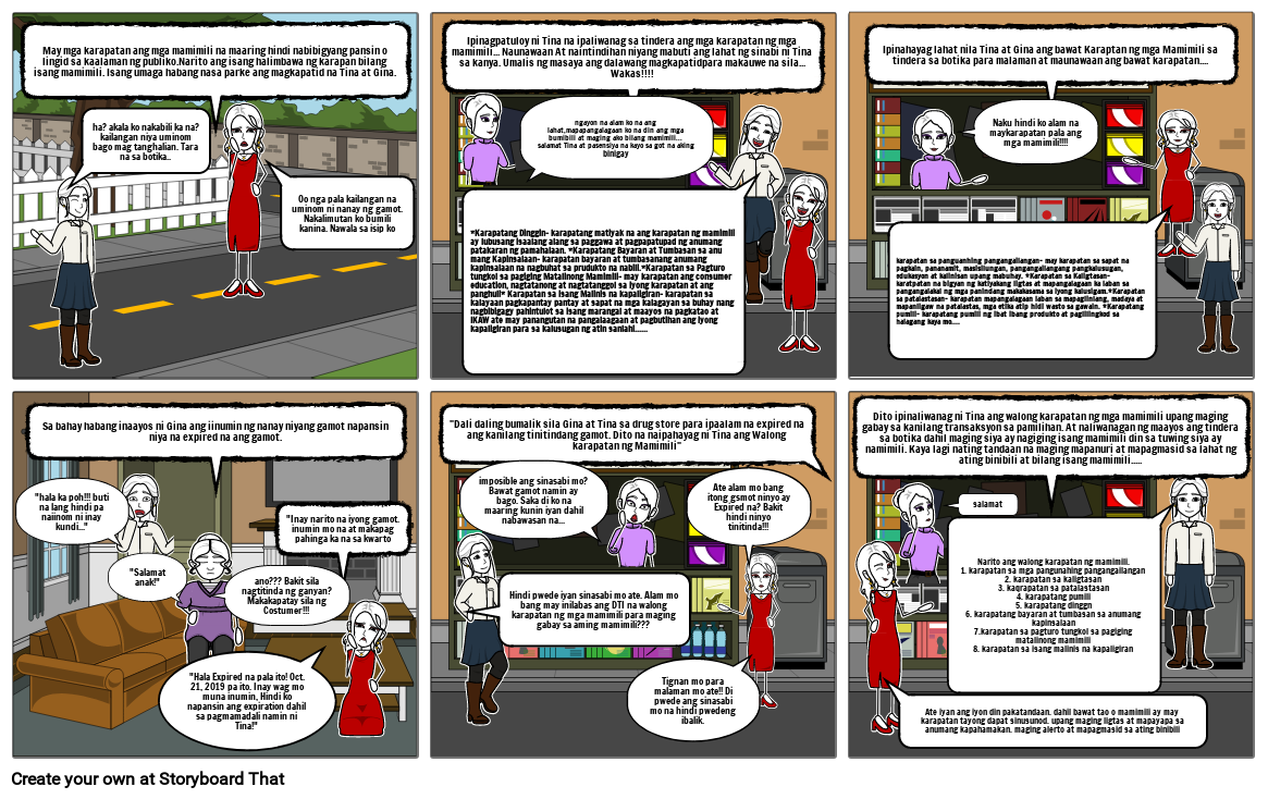 karapatan Storyboard por alyssa44153