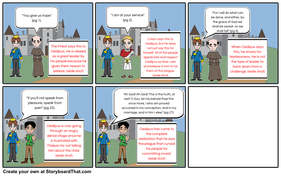 Oedipus Storyboard por amazinggabe18