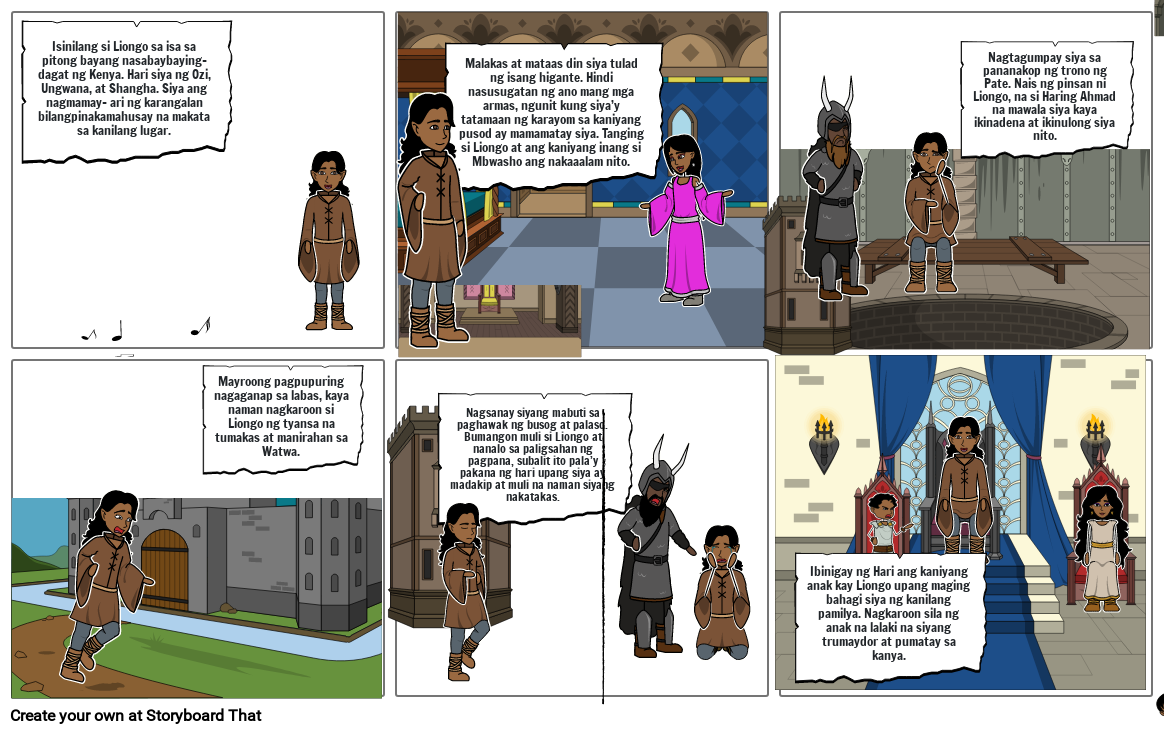 Unknown Story Storyboard por anatchel