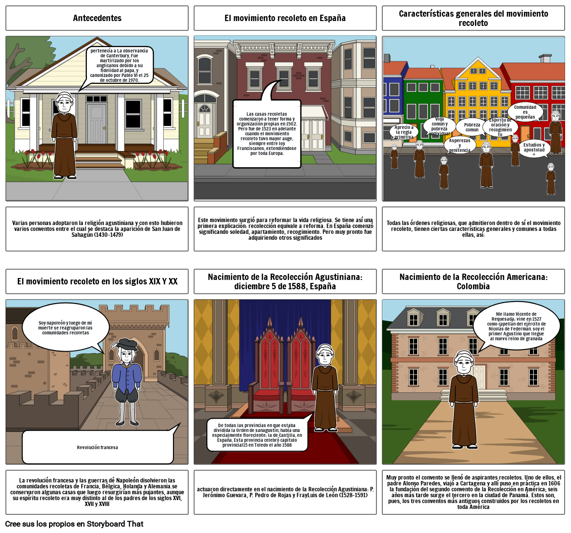 Historia De Una Comunidad Storyboard By Andres63562