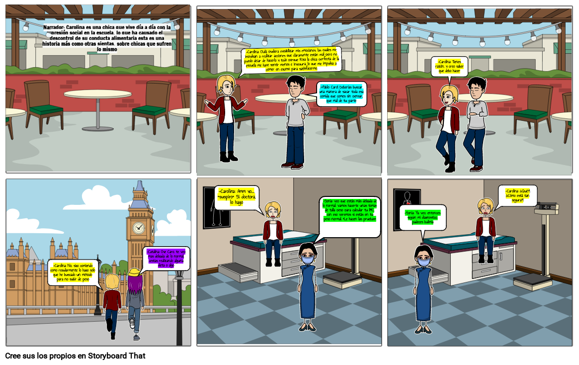 BULIMIA Storyboard par angel1674