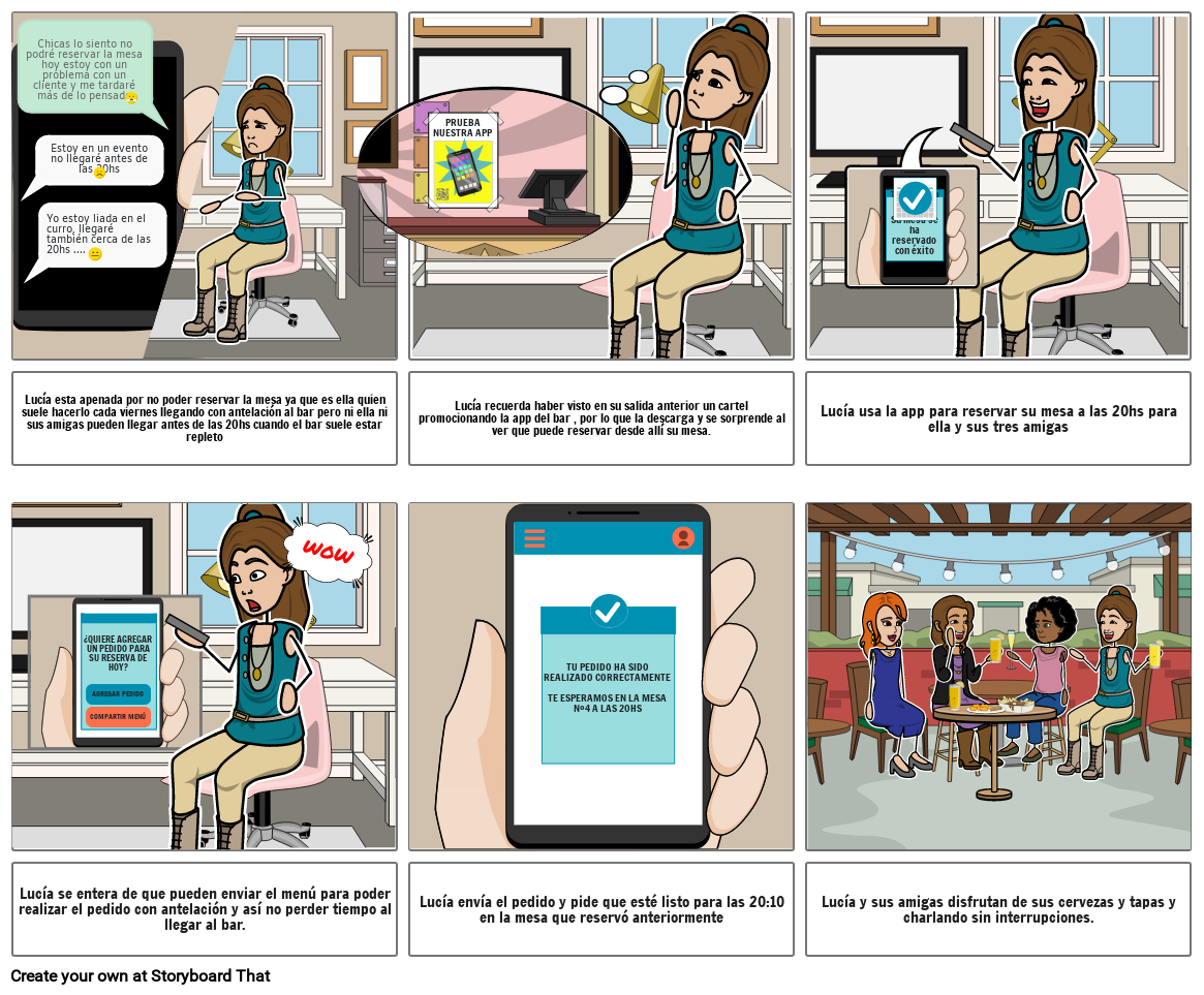 APP OTRO BAR Storyboard por angelesdangelo