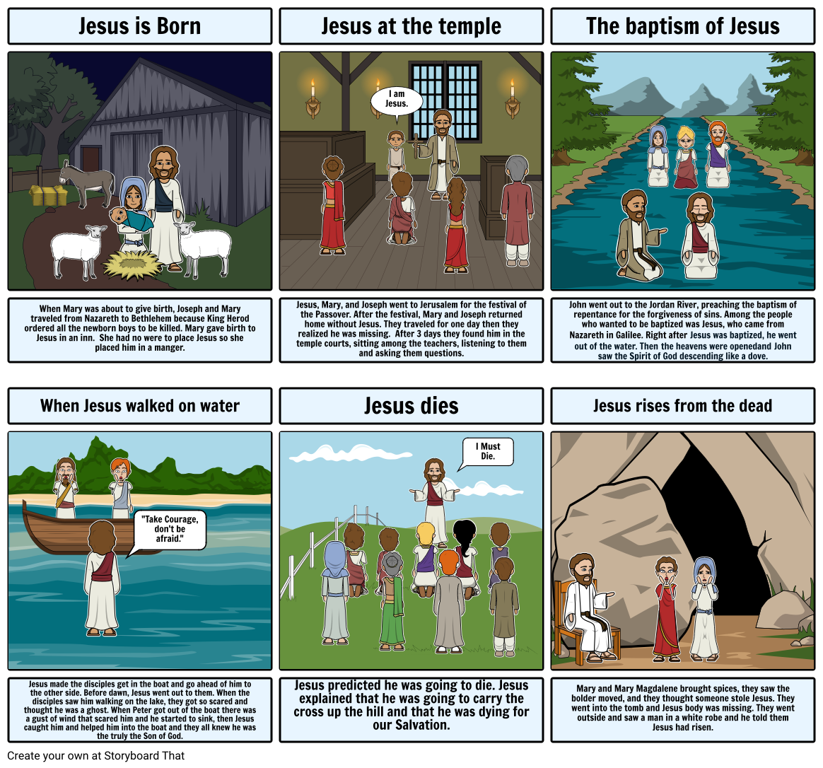 Religion project Storyboard par angelinaarnold2024