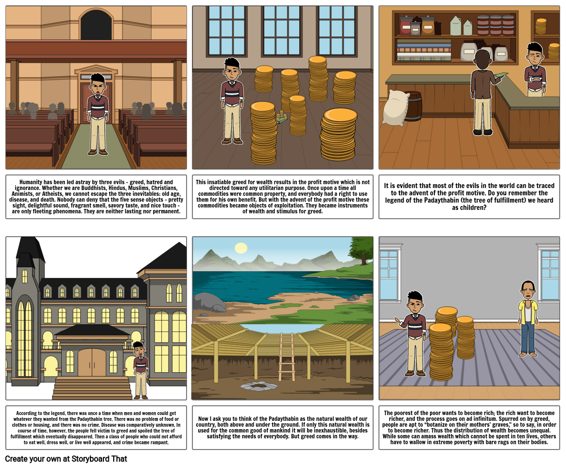 The Three Evils Storyboard por angelo8127