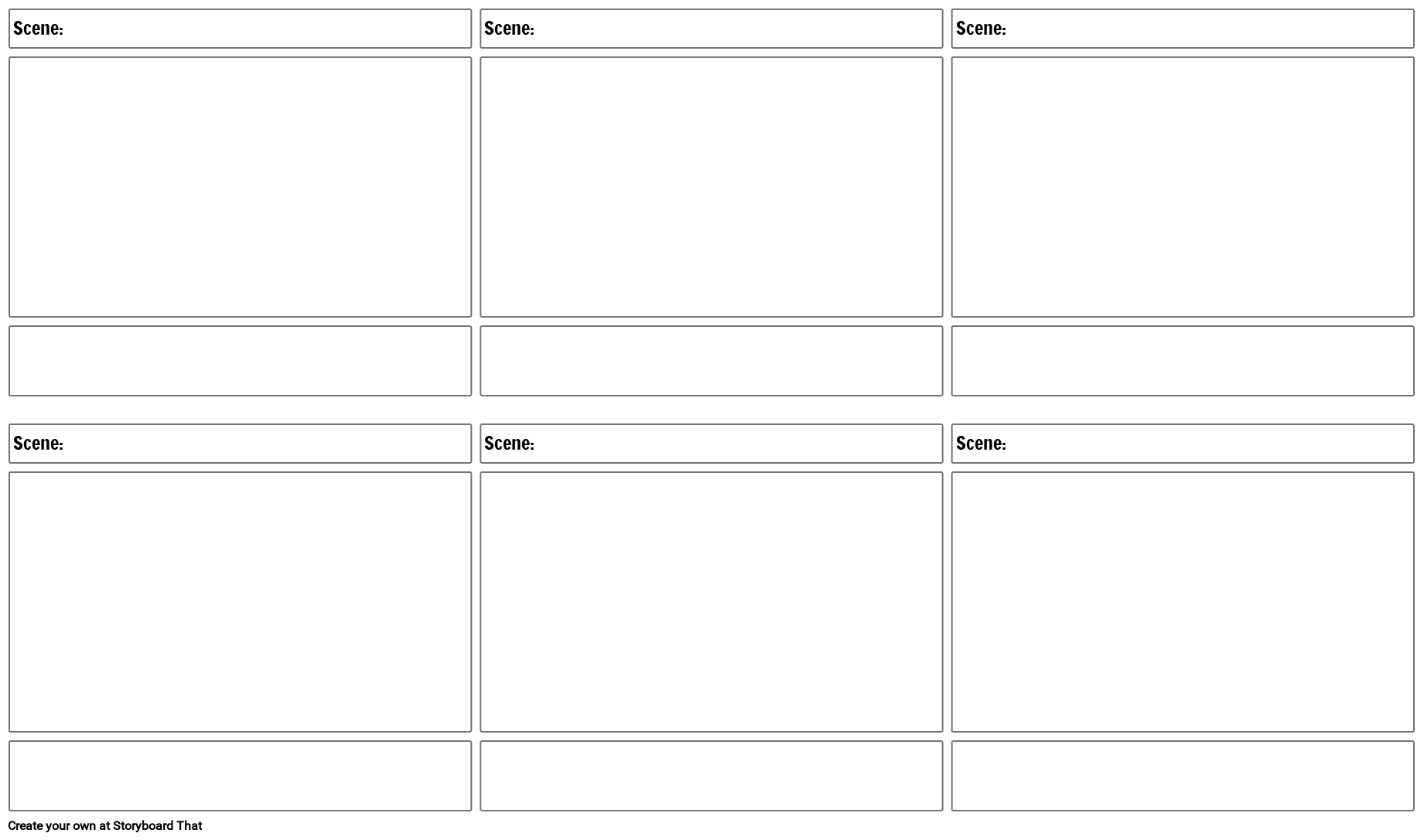 Storyboard Template Create Templates With Storyboard Software