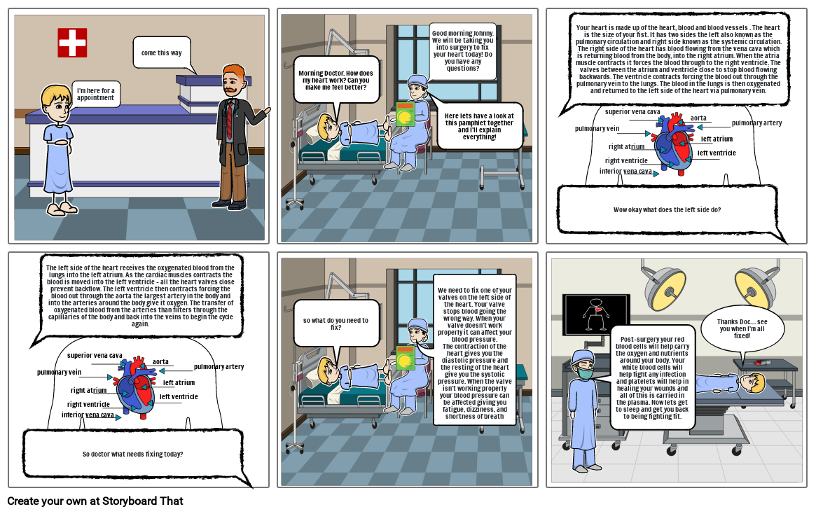 Science Storyboard by anna49119