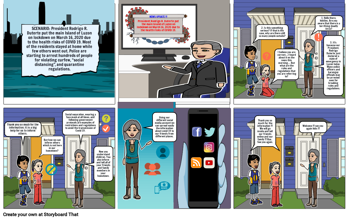 Scenario Storyboard by anna70929