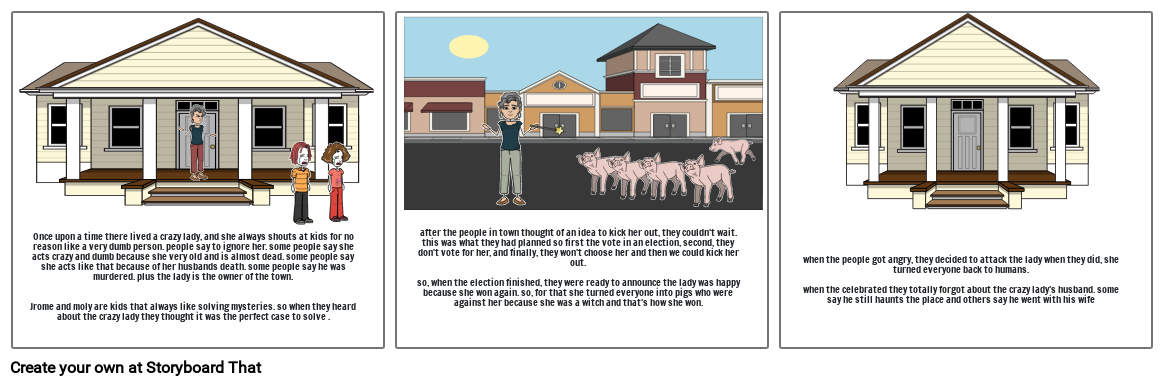 fairy tale Storyboard par ansudragon