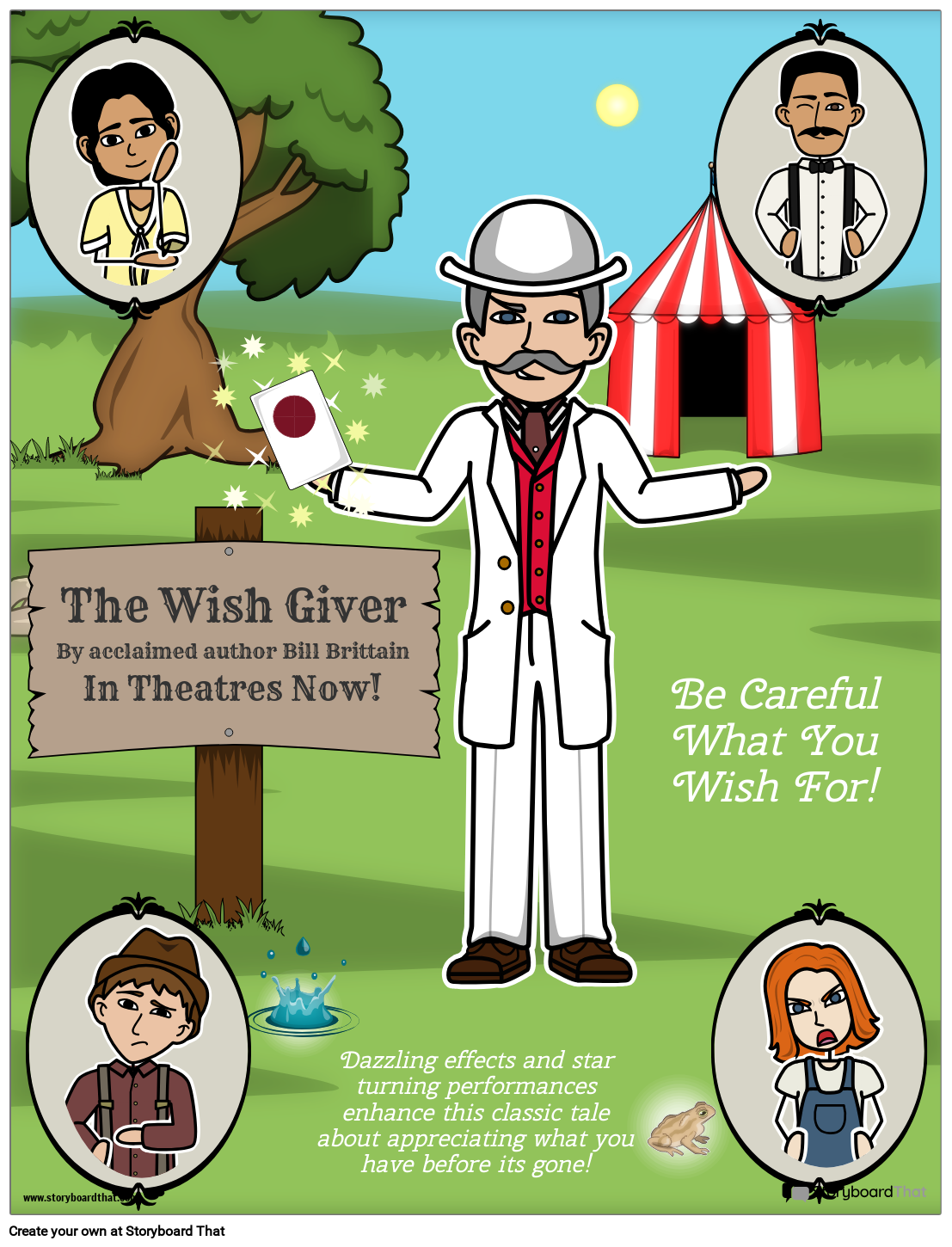 ملصق فيلم Wish Giver Storyboard par ar-examples