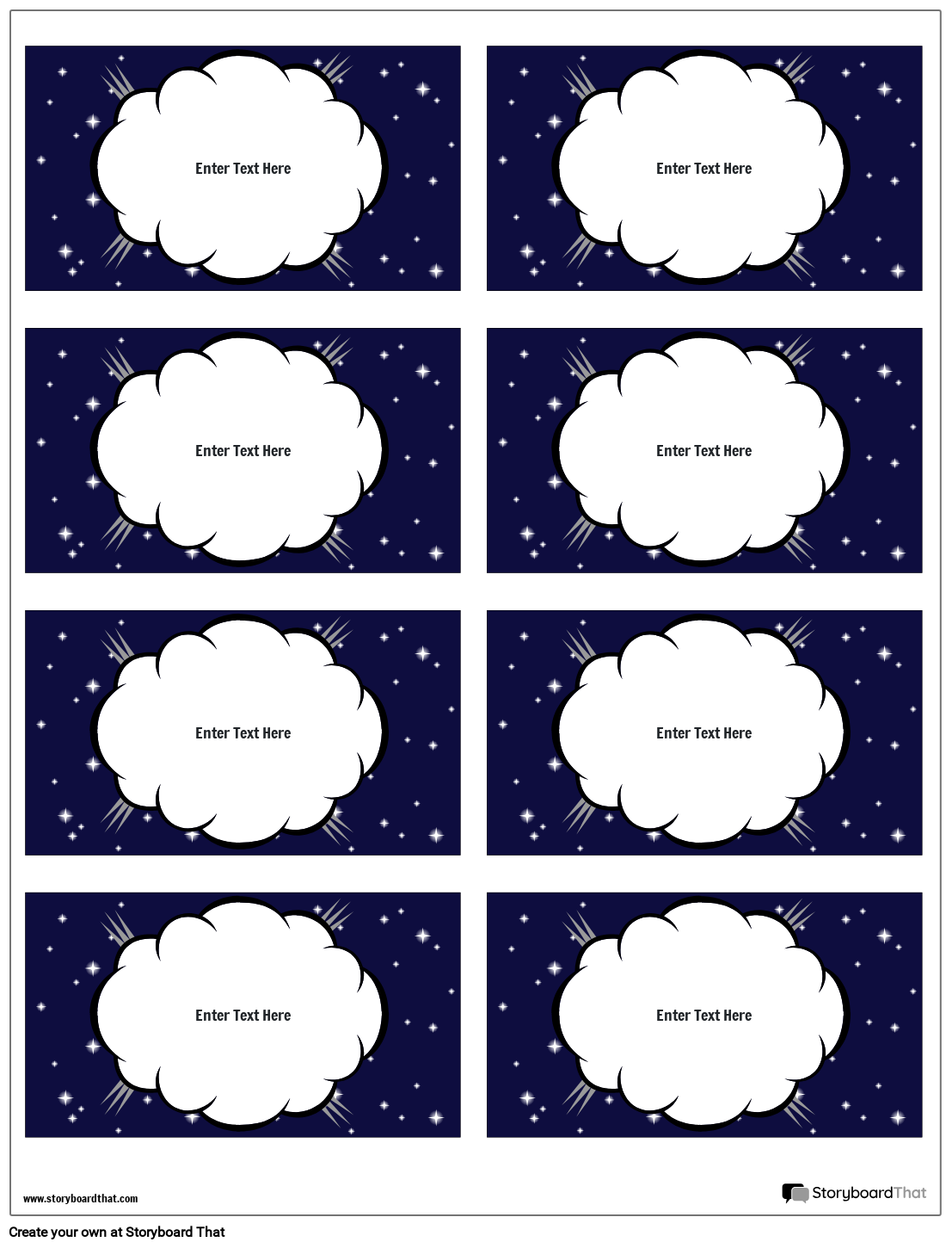 تسميات 9 Storyboard by ar-examples