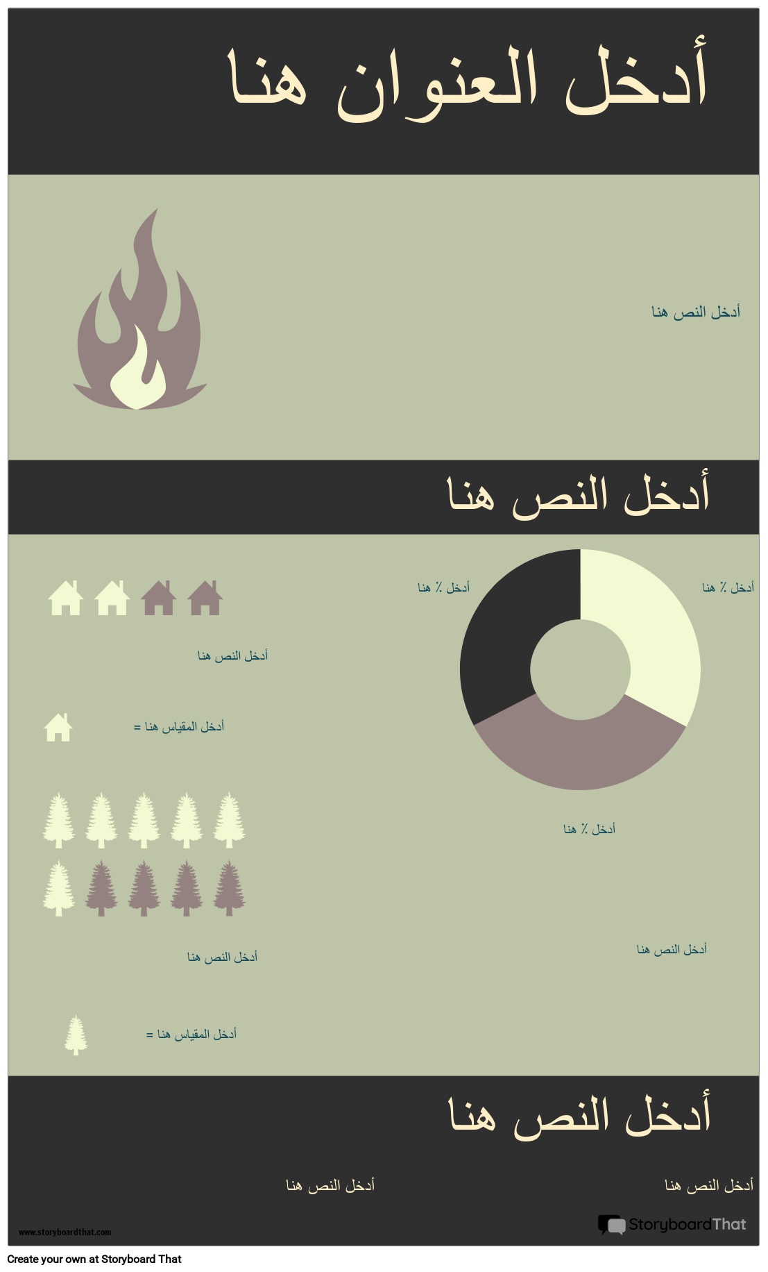 Infographic الطبيعي القصة المصورة من قبل Ar Examples