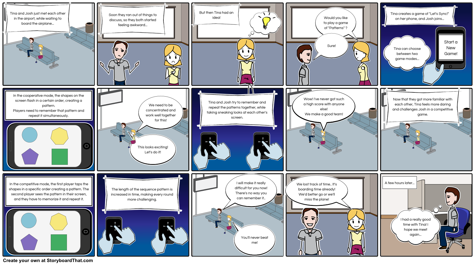 Game 1 Storyboard por aris_34