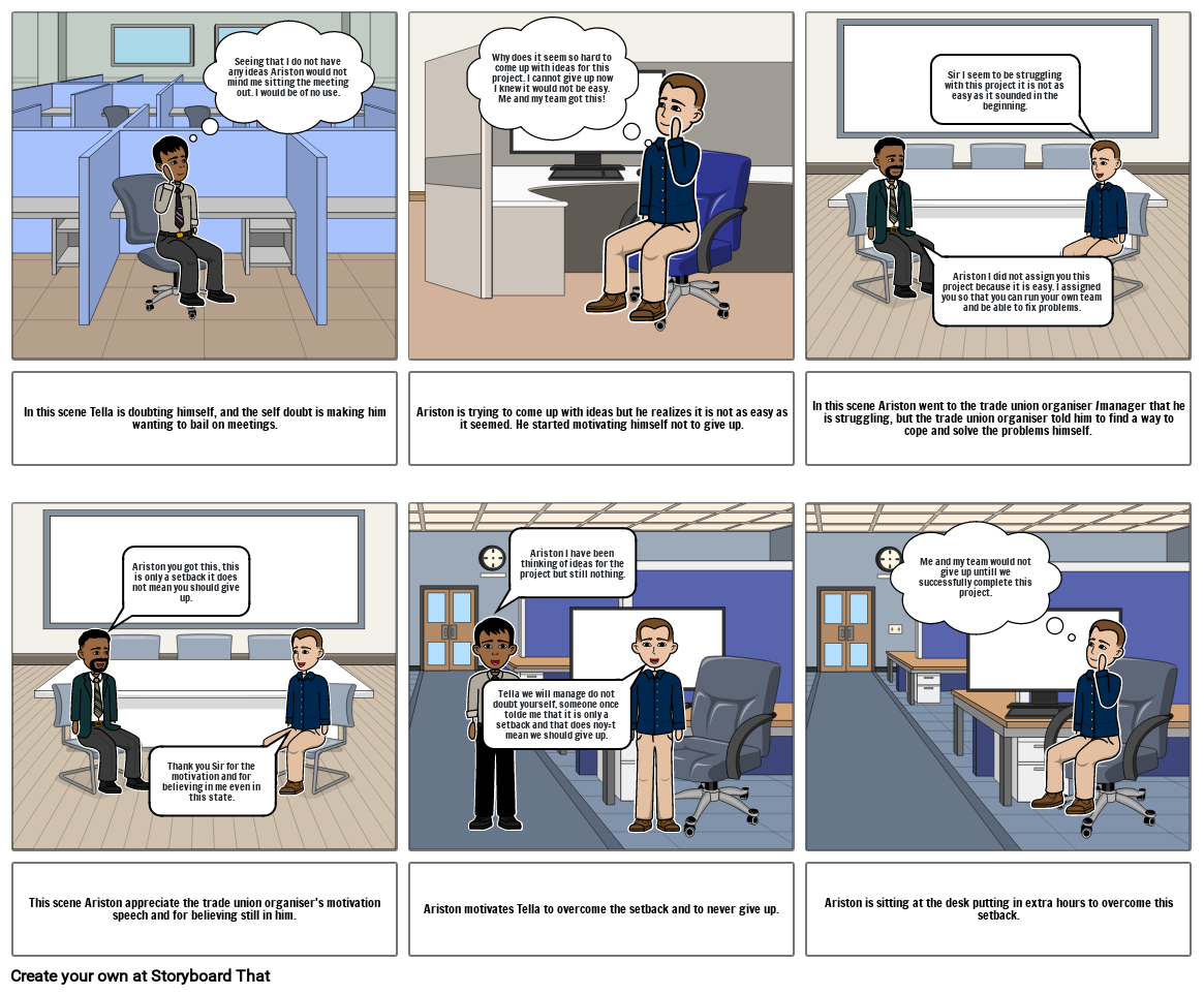 Problems being experienced Storyboard by ariston04