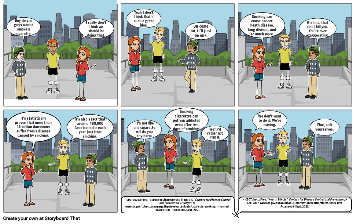 comic strip for health Storyboard par ausharp
