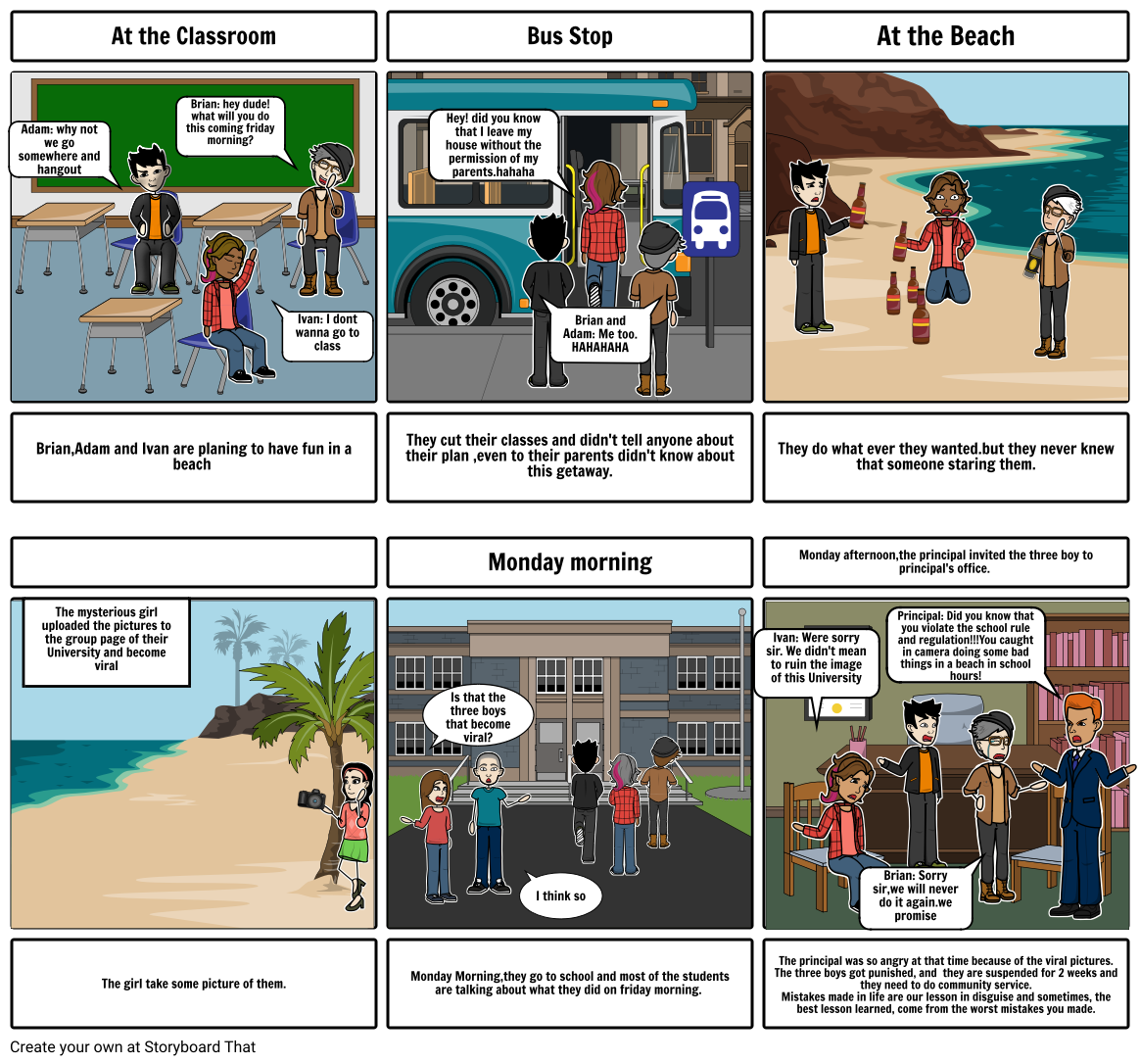 Learn to your mistakes Storyboard por ayramaedecastro