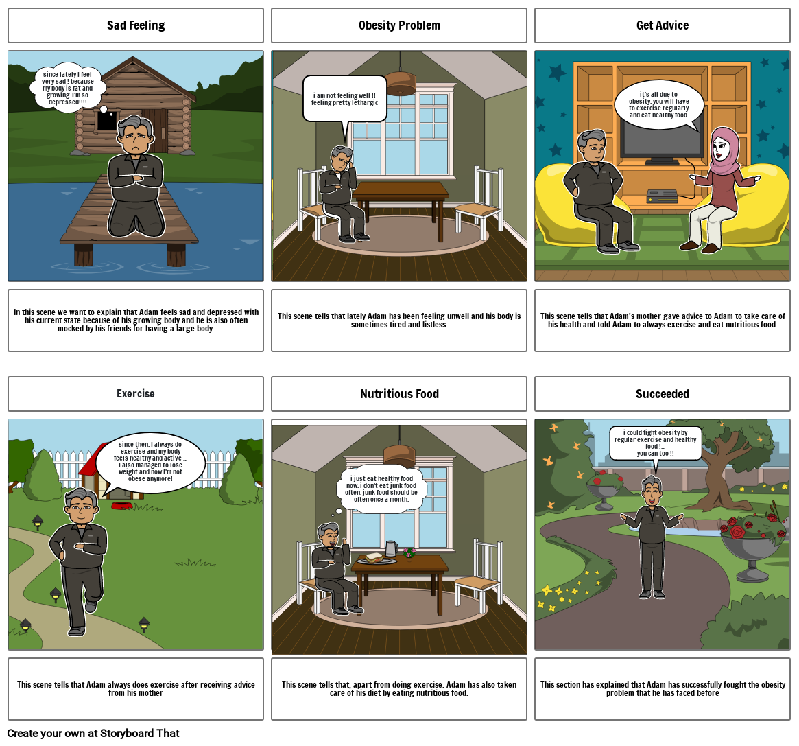 obesity the ASAP Storyboard by azima34559