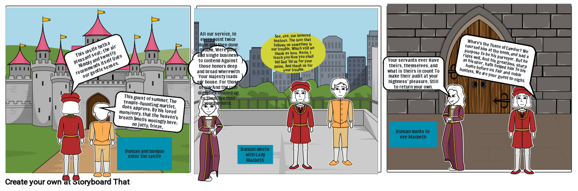 Macbeth Storyboard by b04d071c