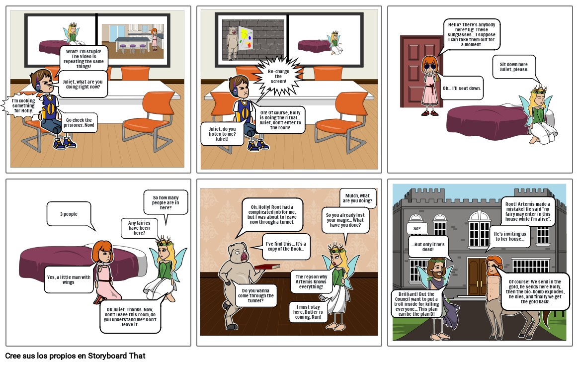 artemis fowl capitol 11 Storyboard by b0ceb253