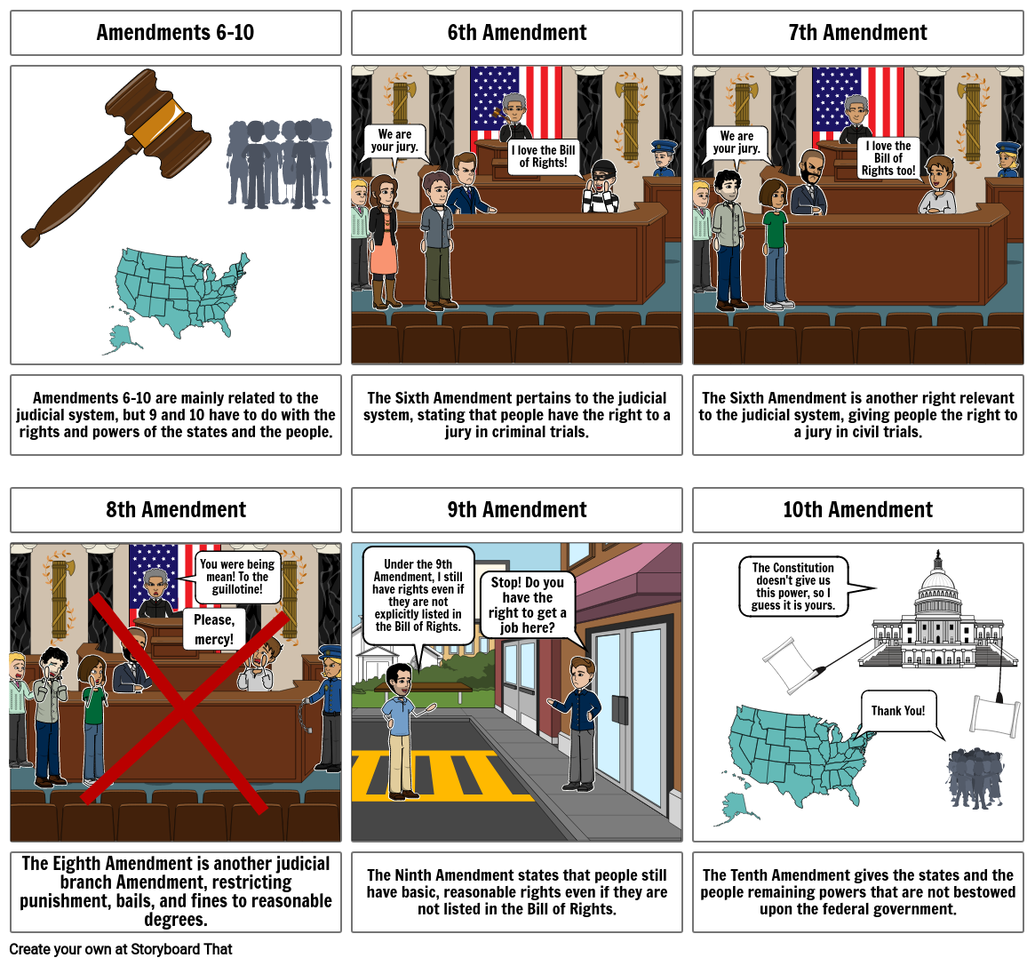 Amendments Storyboard por b1150bcc