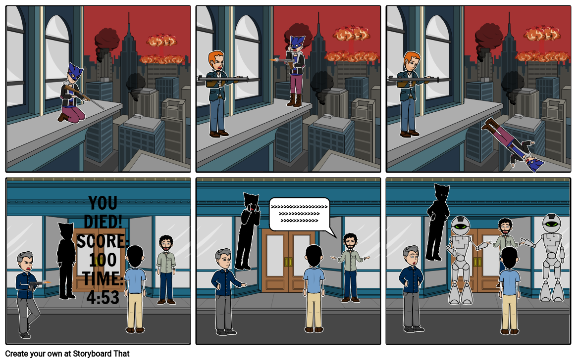 Real Life Game Storyboard by b1150bcc