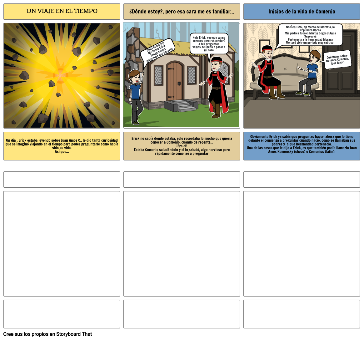 JUAN AMOS COMENIO Storyboard by b139c6d6