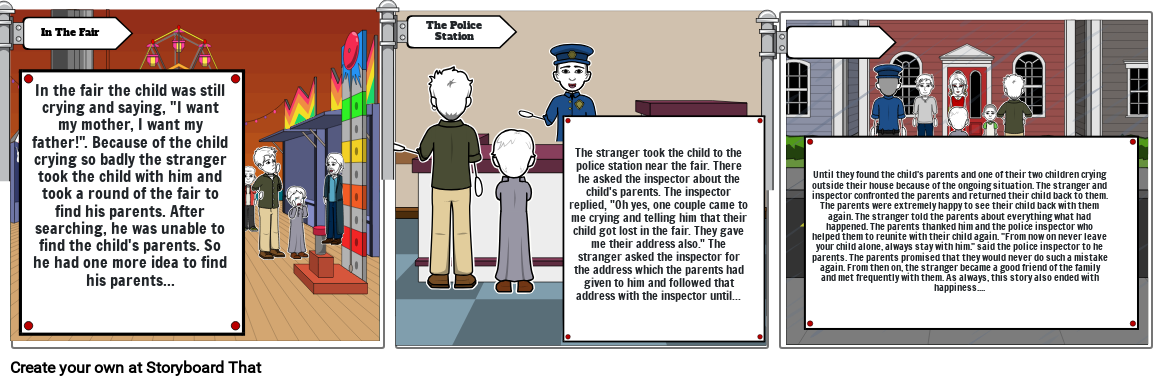 The lost child graphic novel Storyboard by b17eb534