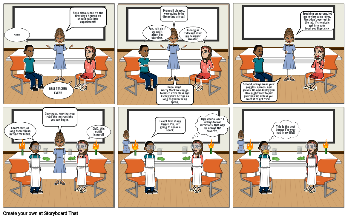 science rules Storyboard by b1ce4522