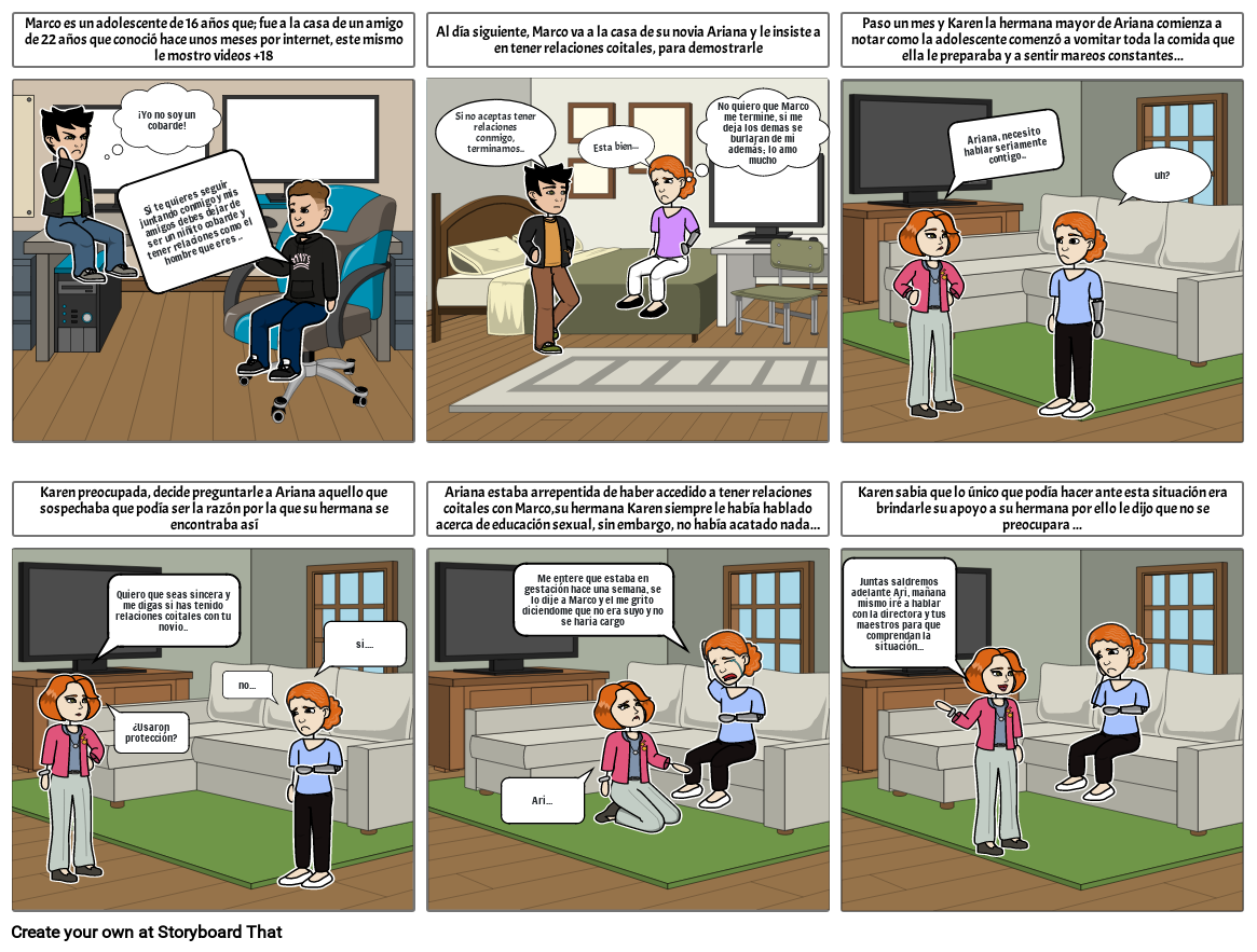 EMBARAZO PRECOZ EN LA ADOLESCENCIA Storyboard by b1ffc761 EMBARAZO PRECOZ EN LA ADOLESCENCIA Storyboard by b1ffc761