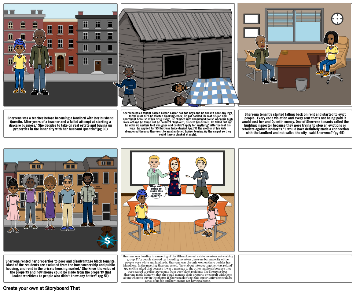 Evicted Storyboard af b22c7caf